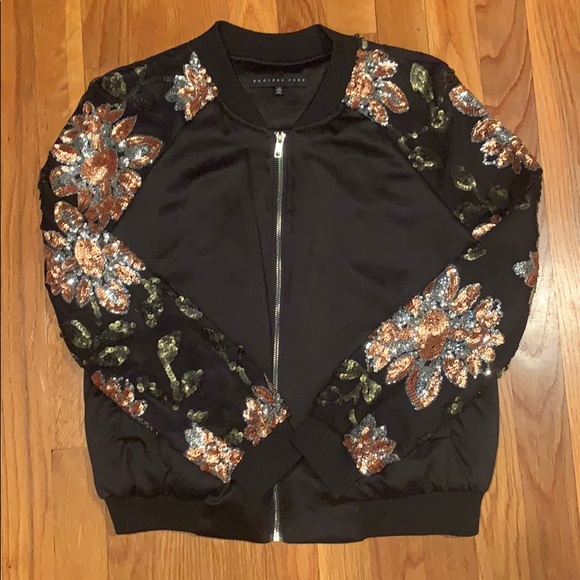 Endless Rose | Jackets & Coats | Endless Rose Womens Sequin Bomber ...